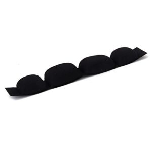 QIUIU Headband Cushion Pad for HD600 HD580 Headphones Black