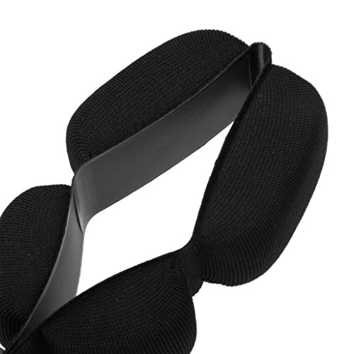 QIUIU Headband Cushion Pad for HD600 HD580 Headphones Black