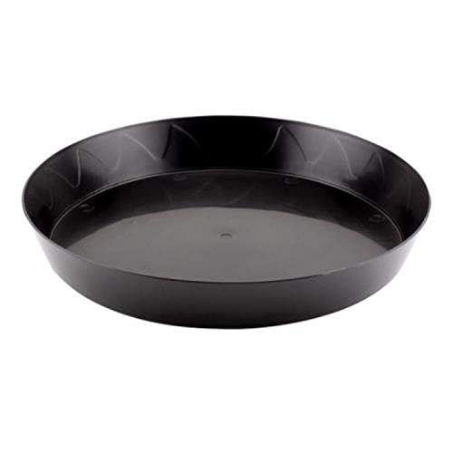 Gro Pro Heavy-Duty Saucer with Tall Sides 25", Black (HGC724946)