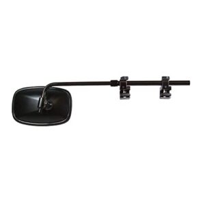 cipa usa 11980 universal bar towing mirror kit, black