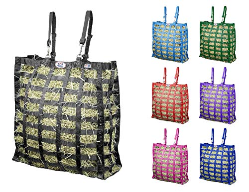 Derby Originals Supreme Patented Four Sided Slow Feed Horse Hay Bag with 1 Year Warranty