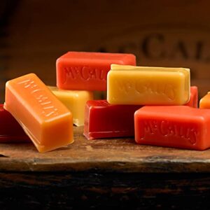 McCall's Candle Bars | Apples & Pumpkins | Highly Scented & Long Lasting | Premium Wax & Fragrance | Made in The USA | 5.5 oz