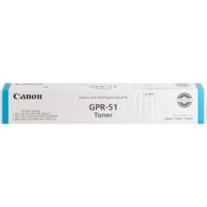 canon gpr-51 toner cartridge - cyan