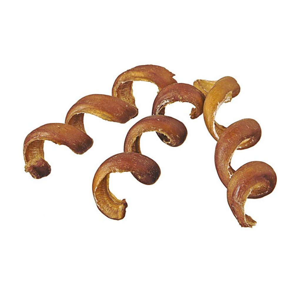 Pawstruck Bully Stick Springs for Dog (Pack of 3) Pet Food, Natural Bulk Dog Dental Treats & Healthy Chew, Best Thick Low-Odor Curly Pizzle Stix Spirals, Free Range & Grass Fed Beef, 2.89 Ounces