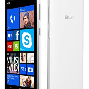 BLU WIN HD LTE - 5.0" Windows Smartphone -GSM Unlocked - White