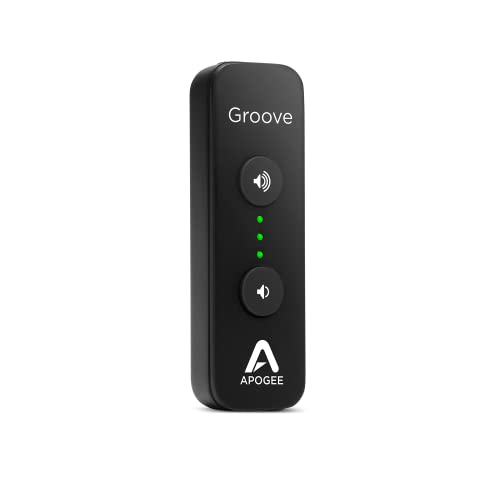 Apogee GROOVE - Portable USB Headphone Amp and DAC, Bus Powered for Mac and PC, Made in USA