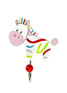 mousehouse gifts little zebra single wall hook coat hook for kids room or nursery