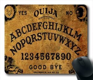 non-slip rubber mousepad ouija board mouse pad retro ouija board mouse pad 180mm x 220mm x 2mm