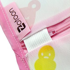 Zotoon Mesh Laundry Bag -Set of 4- Perfect Use as Lingerie Bag for Laundry, Delicates Laundry Bag,Bra Wash Bag