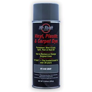 hi-tech gray vinyl plastic & carpet aerosol dye