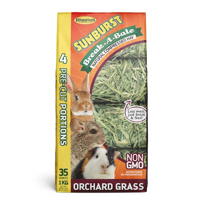 Higgins Sunburst Break-A-Bale Orchard Grass 35 Oz, Large (466049)