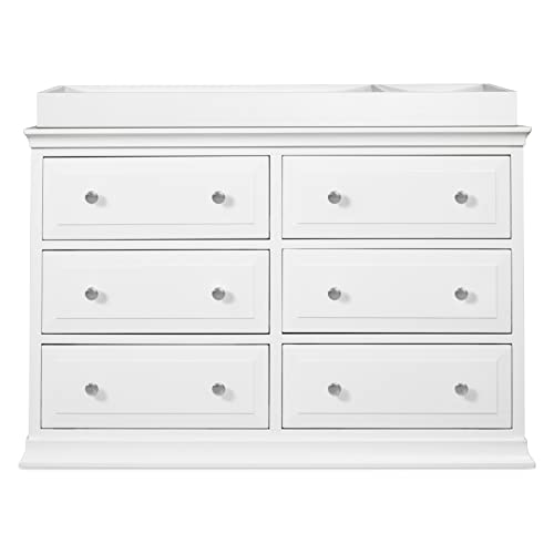 DaVinci Signature 6-Drawer Double Dresser in White