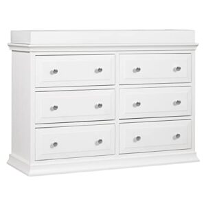 DaVinci Signature 6-Drawer Double Dresser in White