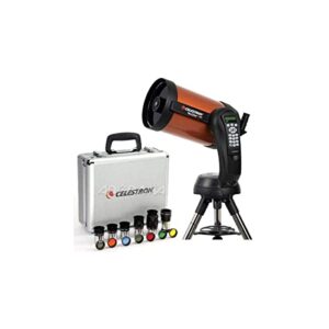 celestron nexstar 8 se schmidt-cassegrain computerized telescope with 1.25" eyepiece and filter kit