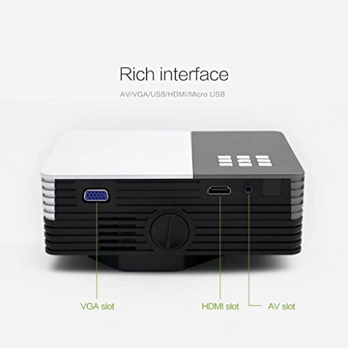 Best to Buy Newest LED Mini Video LCD 1080P 3D Home Theater Projector Full HD Proyector Beamer Projetor