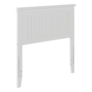 afi nantucket headboard, twin, white