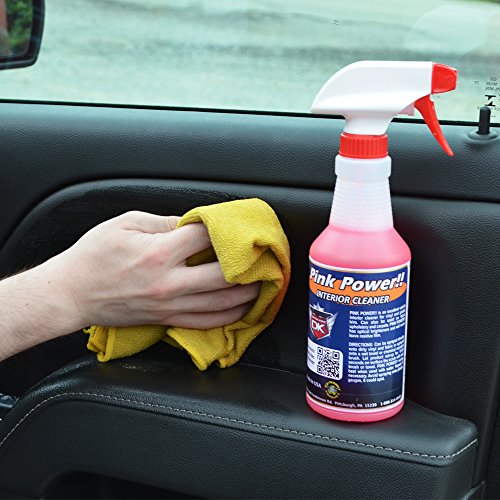 Detail King Pink Power Automotive Interior Cleaner - Gallon - Perfect for Vinyl, Plastic & Leather Surfaces