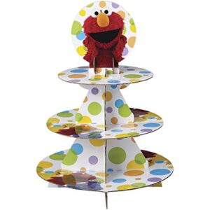 wilton sesame street cupcake tower, multicolor