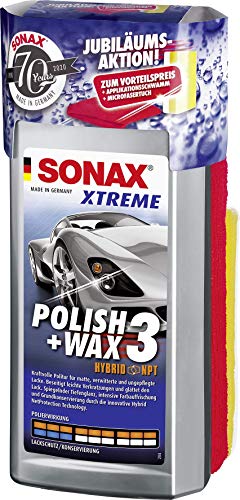 Sonax Xtreme 02027410 Polish and Wax 3 Hybrid NPT Set