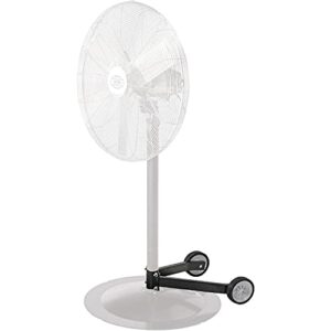 global industrial fan dolly for pedestal fans black