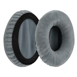 Geekria Comfort Velour Replacement Ear Pads for Sennheiser Momentum On-Ear Momentum 2.0 On-Ear Momentum 2.0 On-Ear Wireless Headphones Ear Cushions, Ear Cups Cover Repair Parts (Grey)