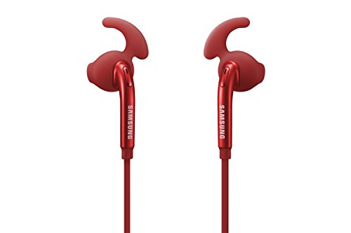 Samsung Active InEar Headphones for Universal/SmartPhones - Retail Packaging - Red - EO-EG920LREGUS