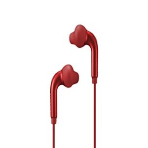 Samsung Active InEar Headphones for Universal/SmartPhones - Retail Packaging - Red - EO-EG920LREGUS