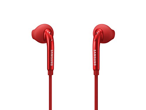 Samsung Active InEar Headphones for Universal/SmartPhones - Retail Packaging - Red - EO-EG920LREGUS