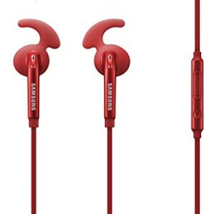 Samsung Active InEar Headphones for Universal/SmartPhones - Retail Packaging - Red - EO-EG920LREGUS