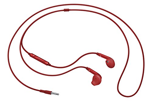 Samsung Active InEar Headphones for Universal/SmartPhones - Retail Packaging - Red - EO-EG920LREGUS