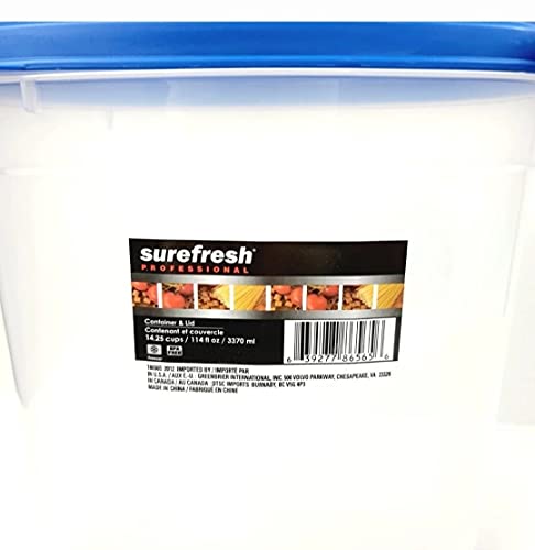 2 Surefresh Containers & Lids 2-Piece Sets