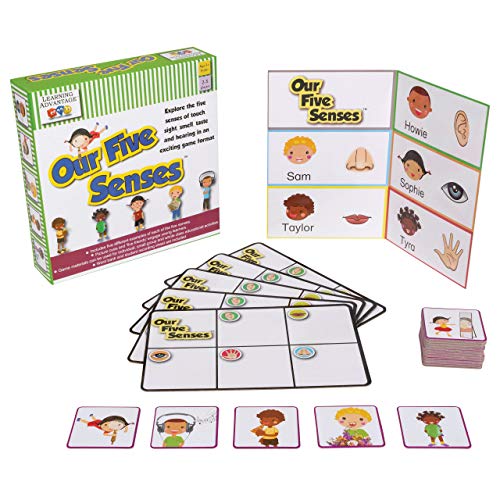 Learning Advantage 2151 Our 5 Senses Game