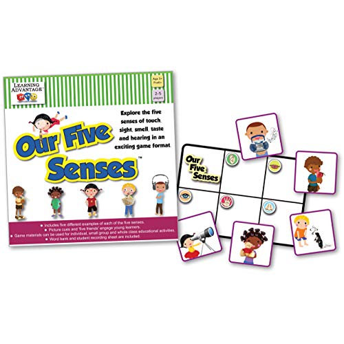 Learning Advantage 2151 Our 5 Senses Game