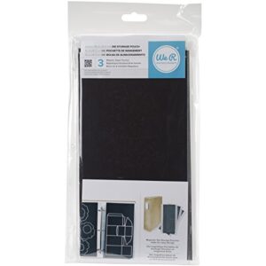 we r memory keepers 0633356625940 accessories evolution-6 x 12-die storage album refill (3 piece)