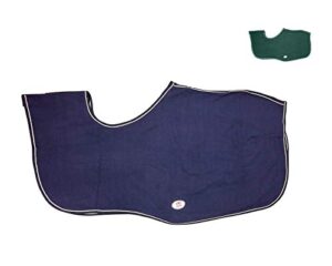 derby originals classic horse polar fleece keyhole quarter sheet exercise rug