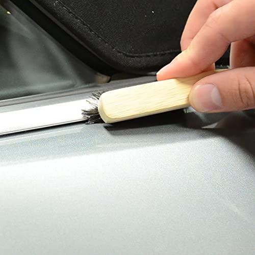 Horse Hair Detail Brush - Perfect for Interior Leather, Vinyl and Plastic