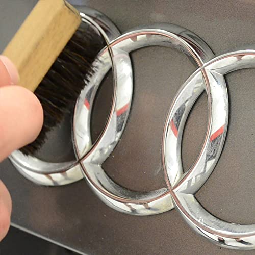 Horse Hair Detail Brush - Perfect for Interior Leather, Vinyl and Plastic