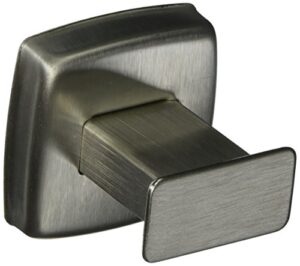 asi 7340-s single robe hook, satin finish