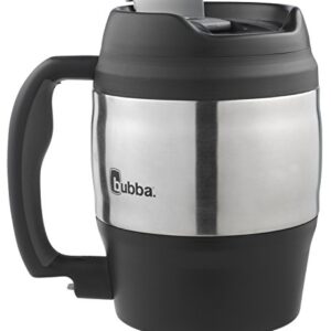 Bubba Classic Insulated Mug, 52oz Double-Insulated Mug with Handle, Bottle Opener, and Tightly Sealed Lid, Keeps Drinks Hot or Cold for Hours, Licorice