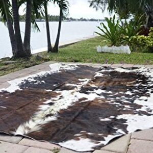 rodeo Cowhide Tricolor Cowhide Rug- XXL 6x8ft(180cm X240cm) TC6X8