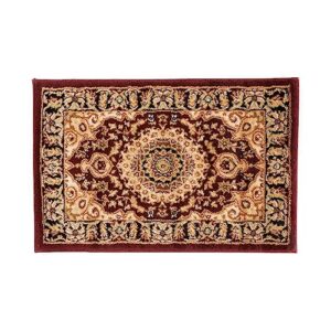 Rug and Decor Area Rug, 2' x 3', Burgundy