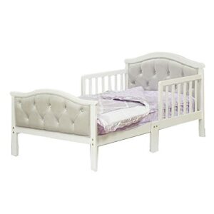 orbelle trading the orbelle gray padded toddler bed