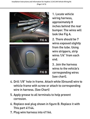 Hopkins Towing Solutions 41144 Vehicle Wiring Kit