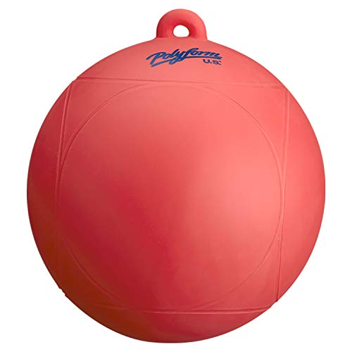 Polyform 28539331 WS Series Water Ski Buoy - 8" x 8.5", Red