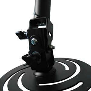 XtremPro Projector Ceiling Mount Universal Extension, Tilt 30 Degree 360° Degree Max 22Lbs Load Capacity - Black (41037)