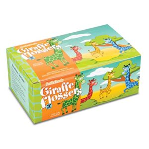 SmileGoods Giraffe Flossers, Individually Wrapped, Box of 200