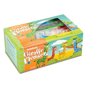 SmileGoods Giraffe Flossers, Individually Wrapped, Box of 200