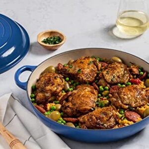 Le Creuset Enameled Cast Iron Signature Braiser, 3.5 qt., Marseille