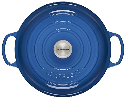 Le Creuset Enameled Cast Iron Signature Braiser, 3.5 qt., Marseille