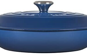 Le Creuset Enameled Cast Iron Signature Braiser, 3.5 qt., Marseille